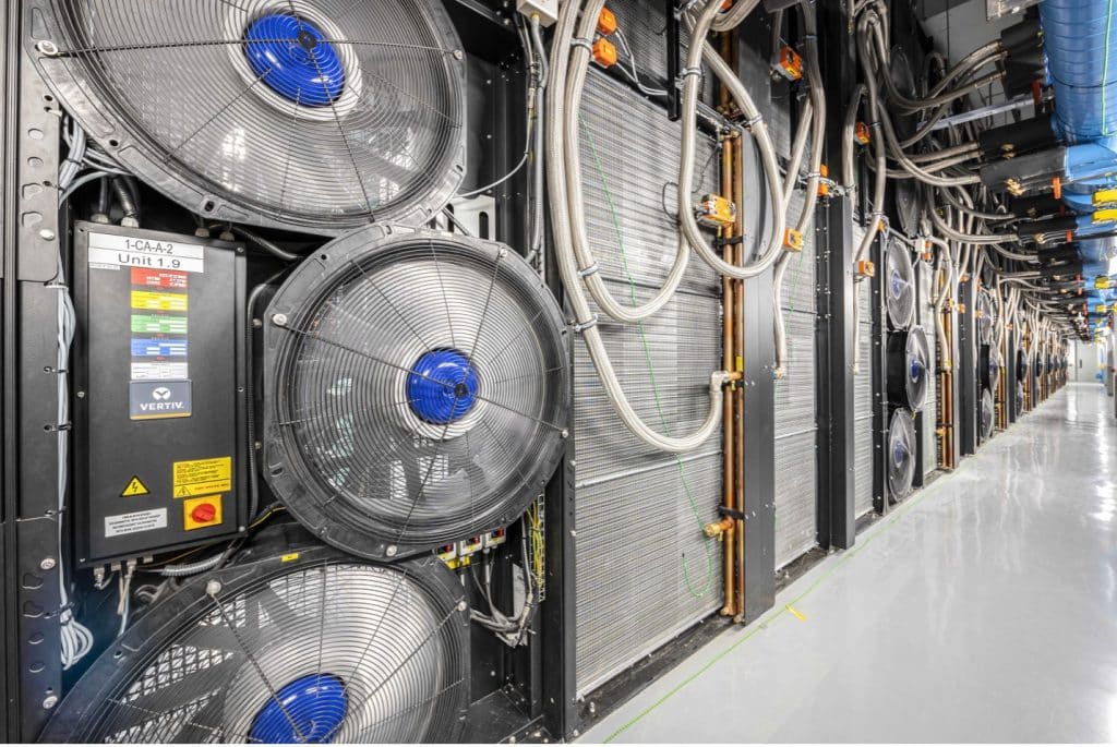 Inside a High-Performance Data Center: Power, Cooling and Exterior ...